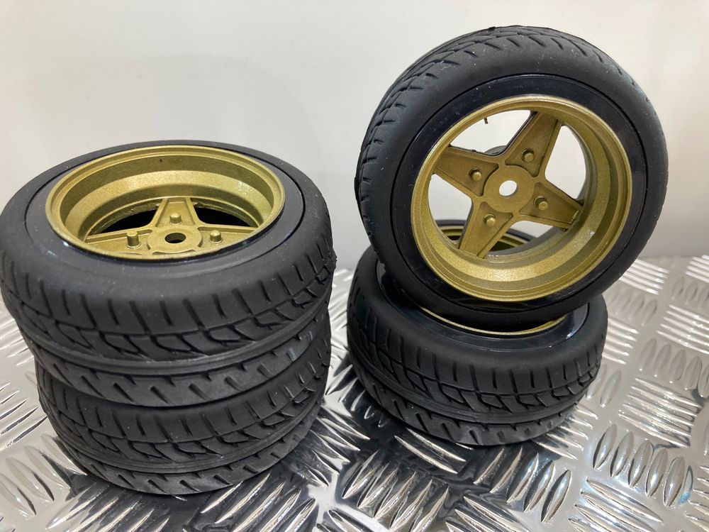 Kompletträder RC Modell 1:10 «Racing Retro gold» 26mm NEU! | Kaufen auf ...