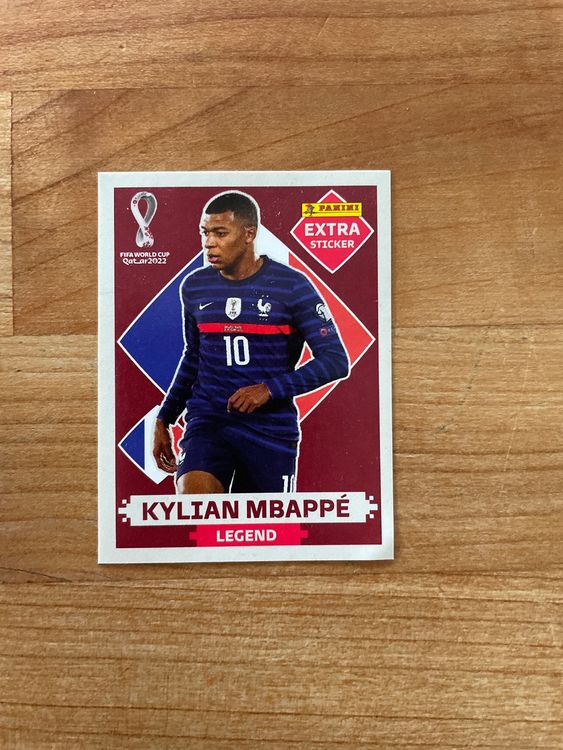 Kylian Mbappe Base Extra Sticker FIFA WM 2022 | Kaufen auf Ricardo