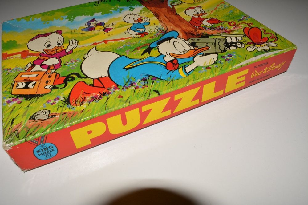 Puzzle Spiel walt Disney 70 Teile Donald duck alt | Kaufen auf Ricardo