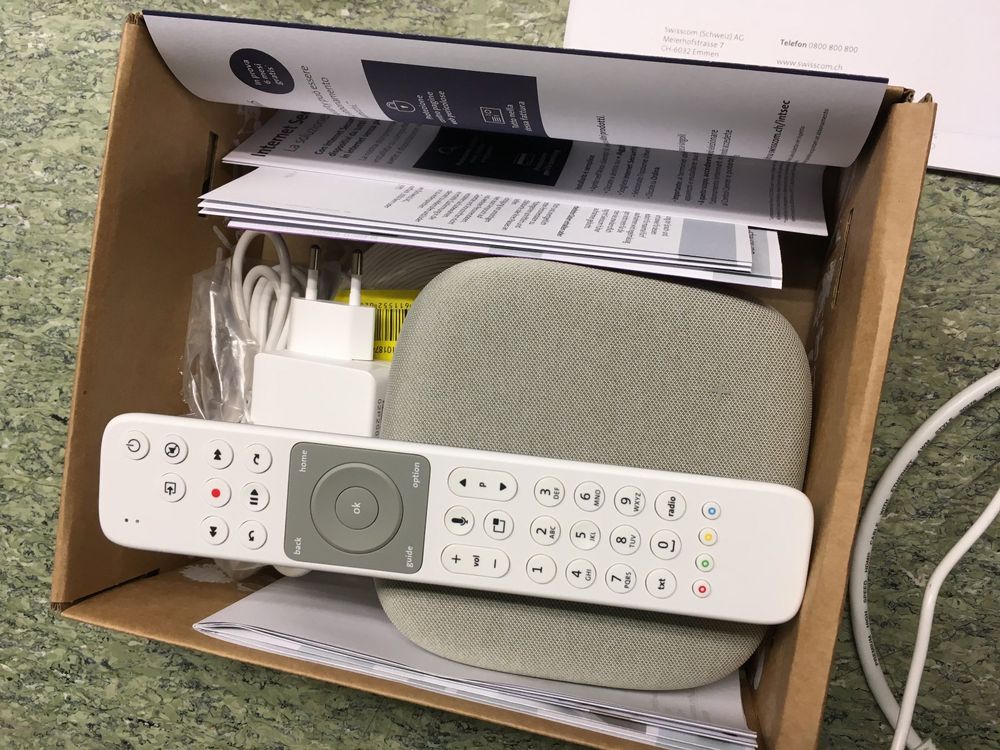 Swisscom Blue TV Box IP2000 unbenutzt neu | Kaufen auf Ricardo