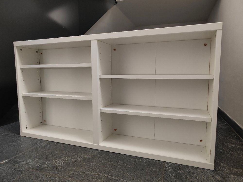 Ikea Besta Wandregal mit 4 Tablar weiss | Kaufen auf Ricardo