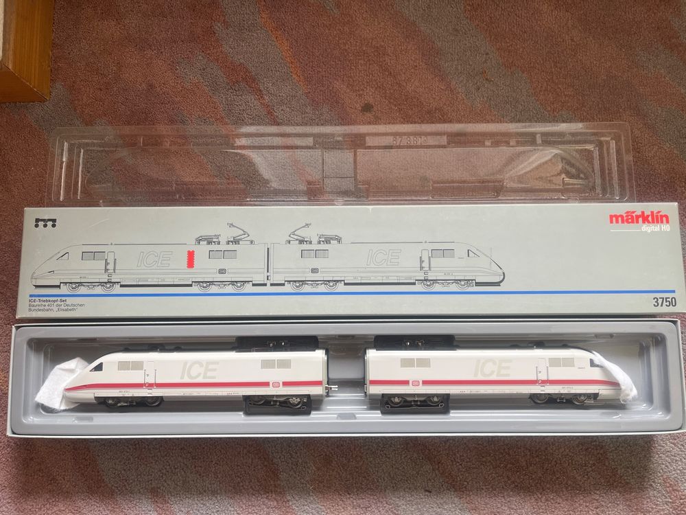 DB ICE1 Märklin 3750 H0 AC Digital (Gebraucht) in Gasel für CHF 140 ...