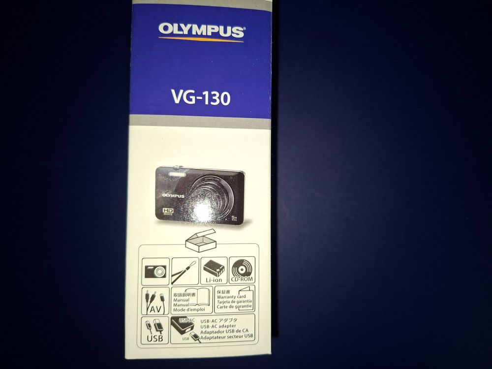 Olympus VG-130 Digitalkamera, Pink, mit Tasche & Zubehör (Gebraucht) in ...