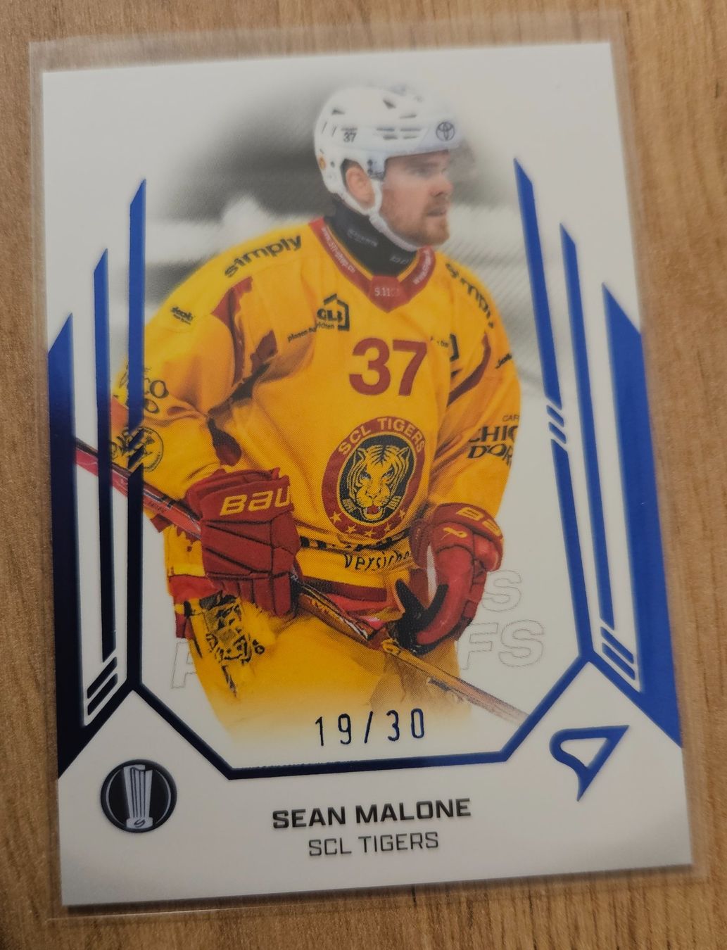 SportZoo National League - SCL Tigers: Sean Malone /30 (Neu (gemäss ...
