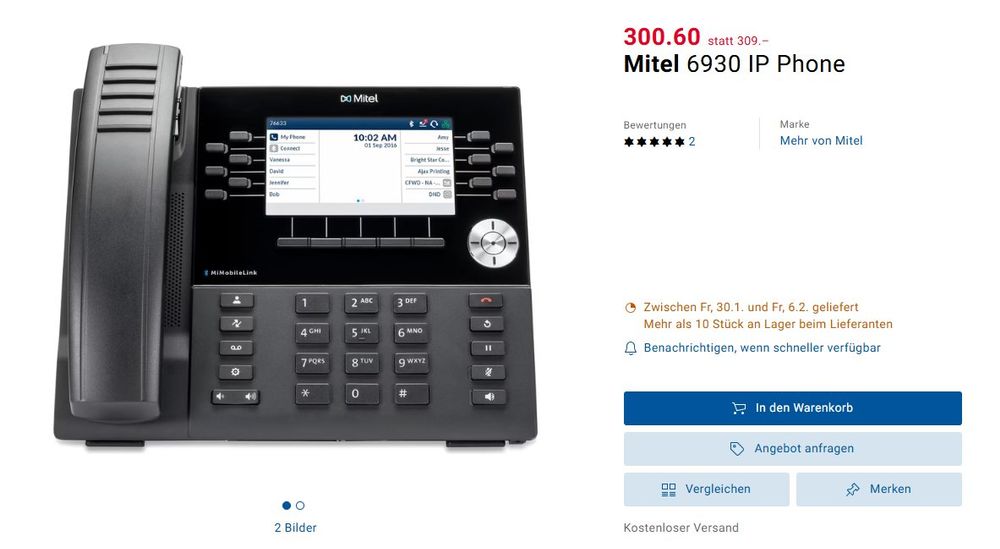 MiVoice 6930 IP Phone – Neu & Originalverpackt (Neu und ...