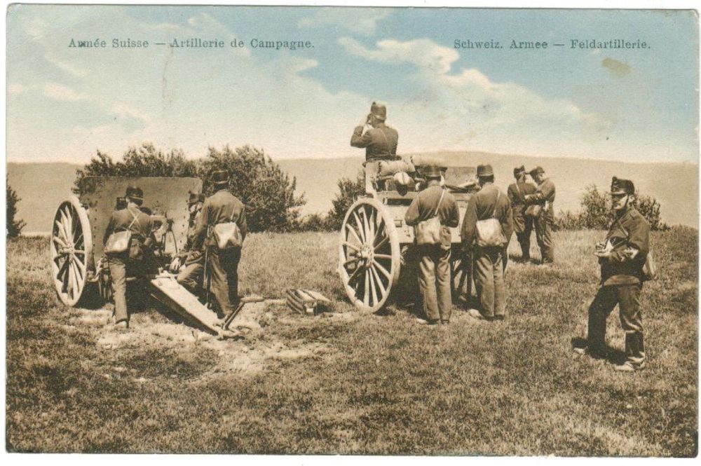AK Schweizer Armee - Feldartillerie | Kaufen auf Ricardo