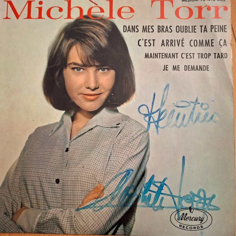 Michele Torr - Signierte Single Rarität -Top Zustand! (Gebraucht) in ...