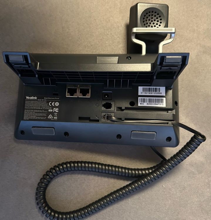 Yealink SIP-T55A MS Teams PoE Touchscreen (Gebraucht) in Morges für CHF 20 – mit Lieferung auf ...