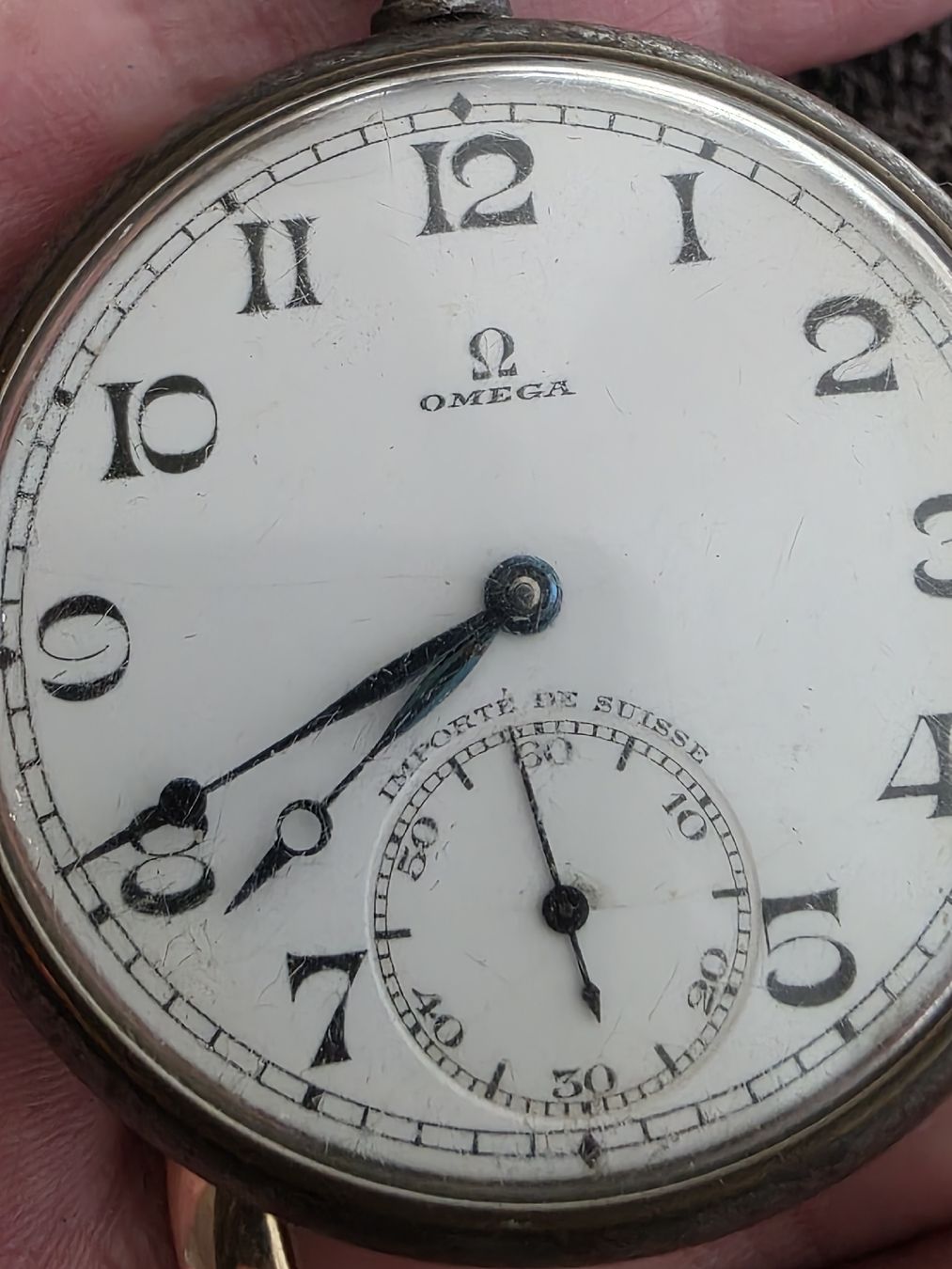 Omega de collection! Montre de poche ancienne Suisse. (D'occasion) à ...