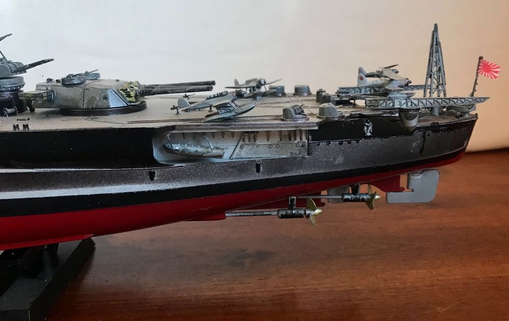 Yamoto Schlachtschiff Model, 75cm lang, 15cm breit | Kaufen auf Ricardo