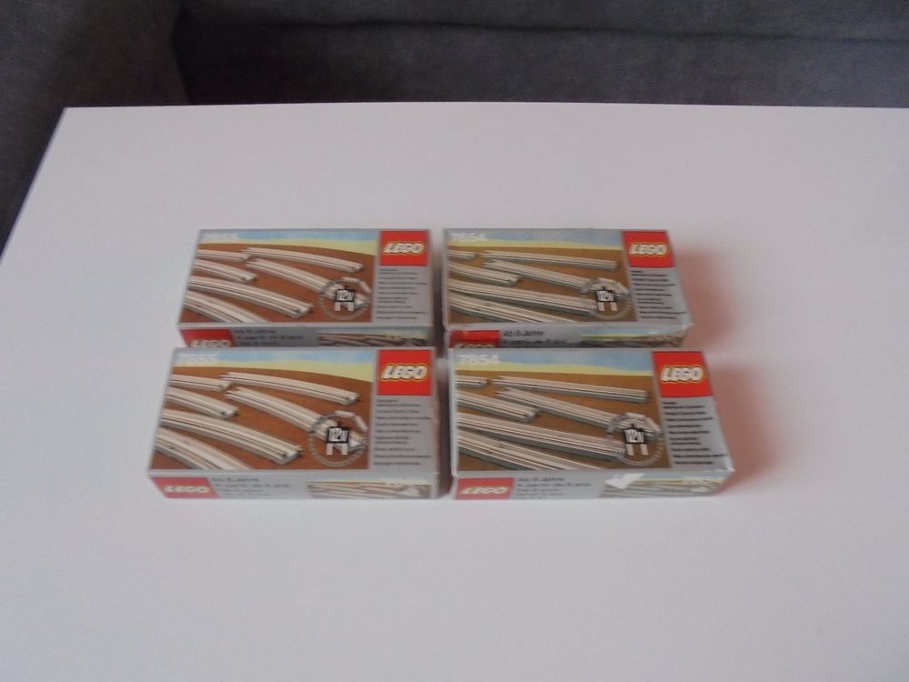 LEGO - NEUE - 12 VOLT - EISENBAHN - SCHIENEN - 7854 - 7855 | Kaufen auf ...