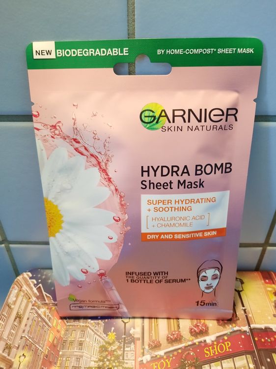 GARNIER Hydra Bomb Sheet Facial Mask (Neu und originalverpackt) in ...
