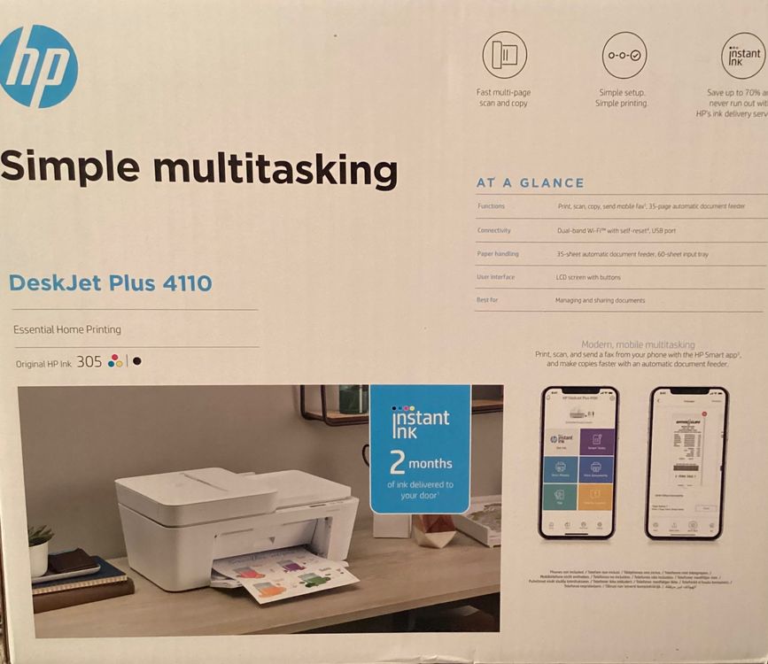 hp DeskJet Plus 4110 | Kaufen auf Ricardo