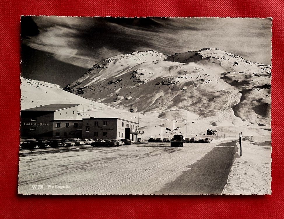 Lagalp Bahn - Seilbahn - Station - Pistenfahrzeug - Winter | Kaufen auf ...