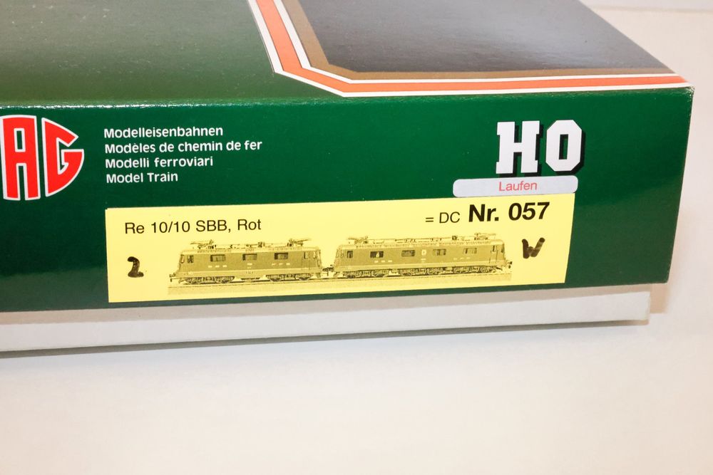 SBB Re 10/10 Re 4/4 II 11214 + Re 6/6 11643 HAG 057 - lesen! (Neu (gemäss Beschreibung)) in ...