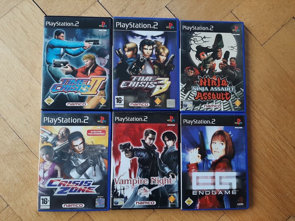 PS2 Lightgun Games, Time Crisis, Vampire Night (Gebraucht) in Zürich ...
