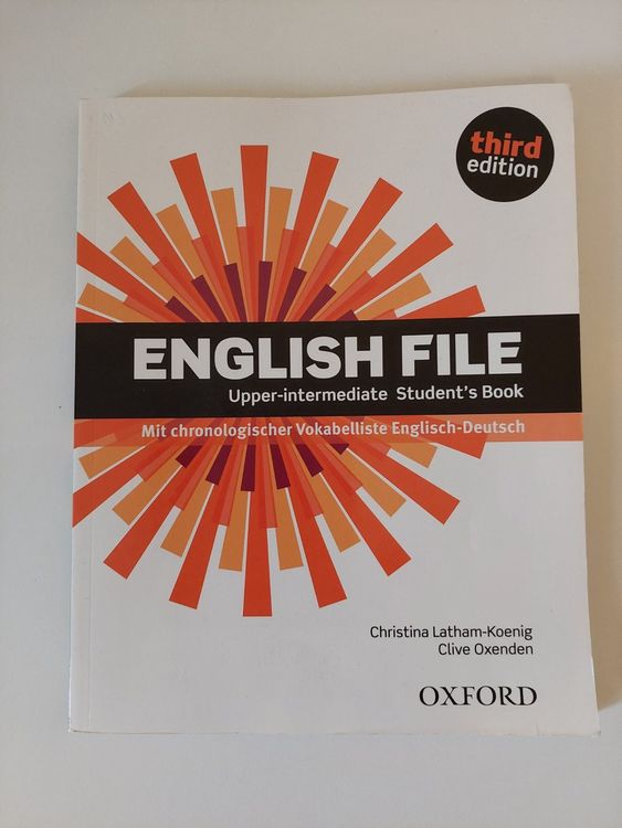 Oxford English File upper-intermediate Student's Book (Neu (gemäss ...