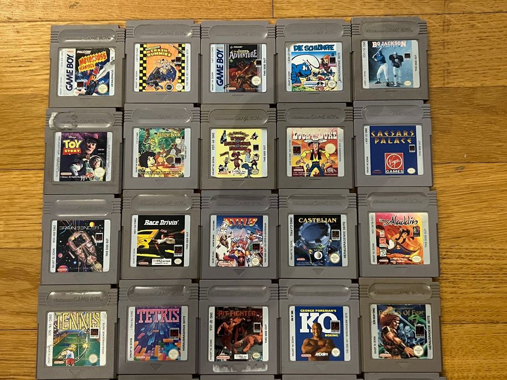 35 x Nintendo Game Boy Classic (GB) Spiele | Kaufen auf Ricardo