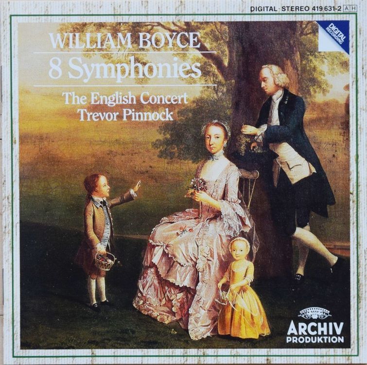 William Boyce - 8 Symphonies - CD (Gebraucht) in Niederhelfenschwil für ...