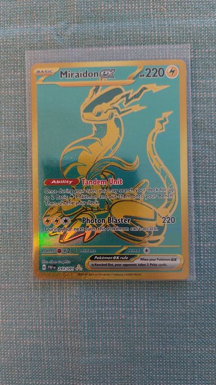 Miraidon ex Gold Paldean Fates (Neu (gemäss Beschreibung)) in ...
