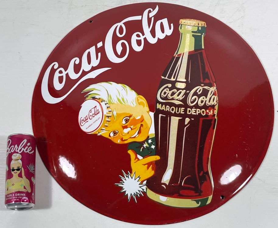 Vintage Coca Cola Email Schild (Gebraucht) in Root für CHF 89 – nur ...