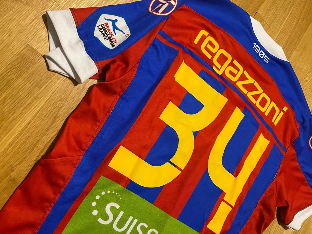 FC CHIASSO # 34 ALBERTO REGAZZONI TRIKOT 2014/15 MAGLIA L (Neu (gemäss ...