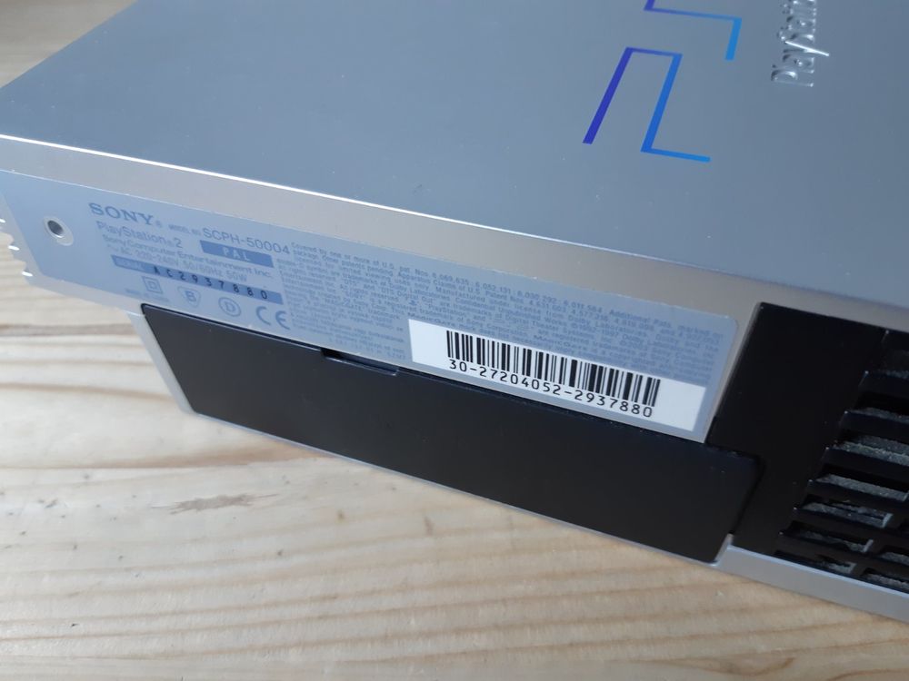 SONY Playstation 2 PS2 FAT Silber SCPH-50004 mit MemoryCard | Kaufen ...
