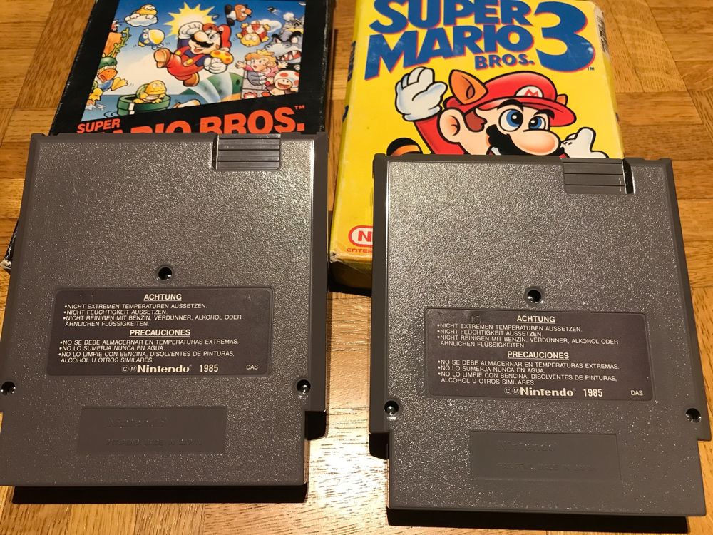 NES Super Mario Bros, Super Mario Bros 3 (Gebraucht) in Küssnacht am ...