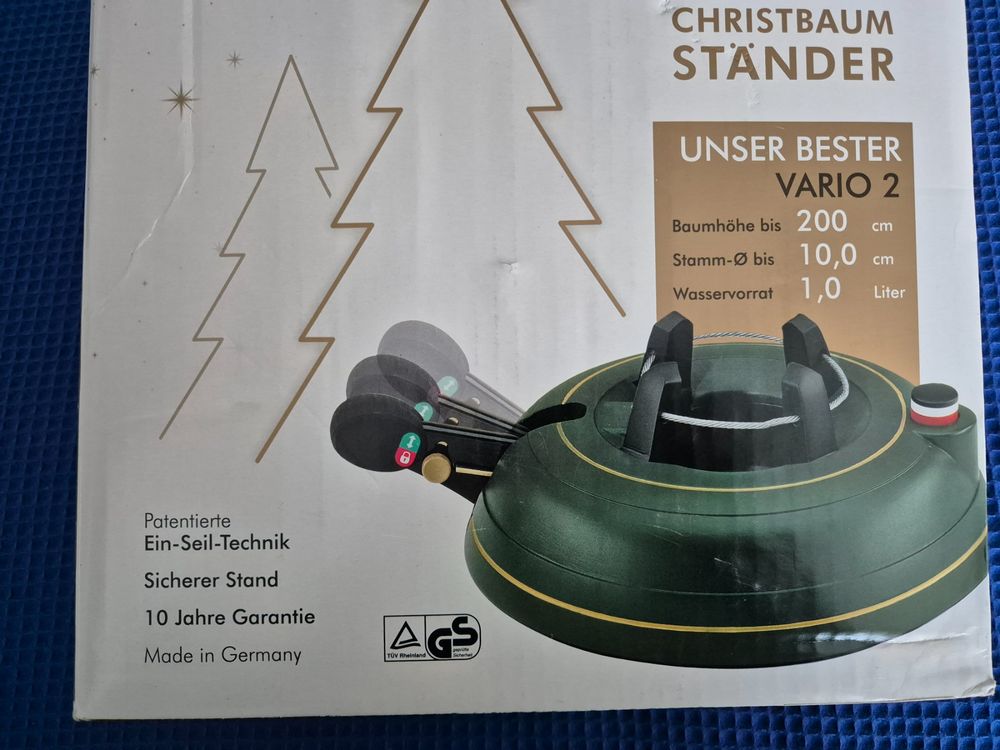 Christbaumständer Krinner Vario 2 mit Ein-Seil-Technik (Gebraucht) in ...