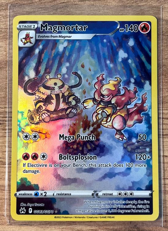 Magmortar GG03/70 Pokemon Crown Zenith (Gebraucht) in Andelfingen für ...