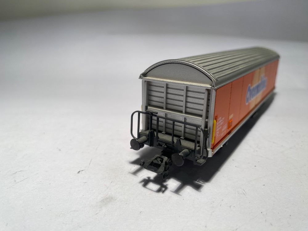 Märklin, HBIS geschlossener Güterwagen OVOMALTINE, AC-Achsen (Gebraucht ...