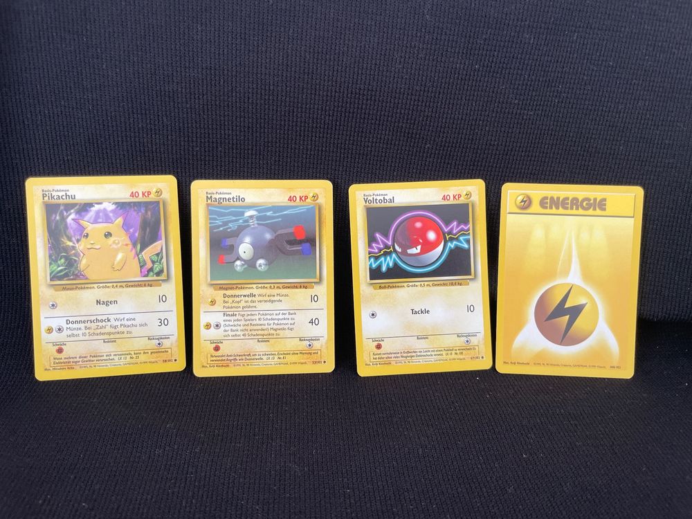 Pikachu basis voltobal magnetilo 58/102 blitz pokemon retro | Comprare ...