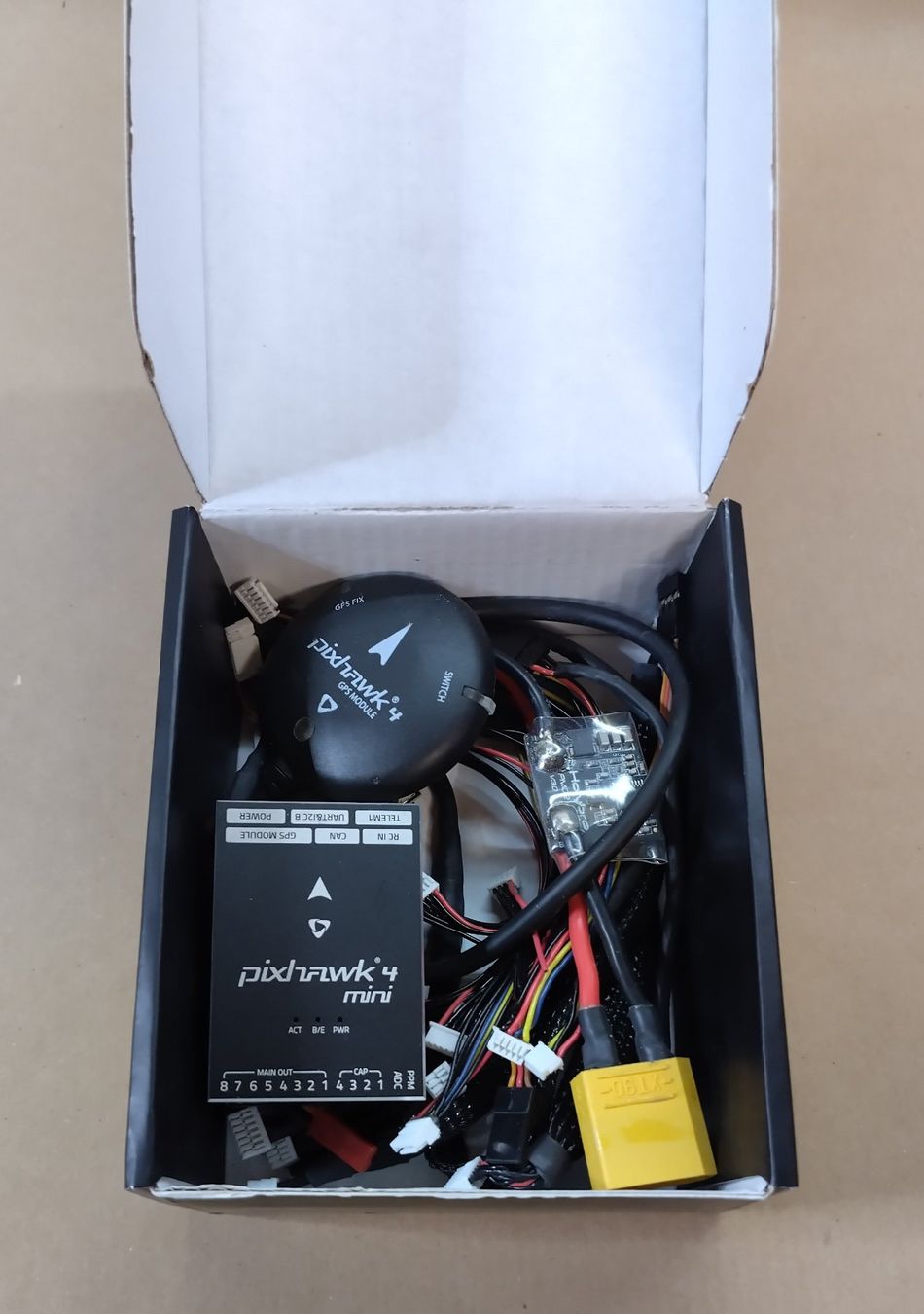 Pixhawk 4 mini flight controller, inkl. GPS und Power board (Gebraucht ...