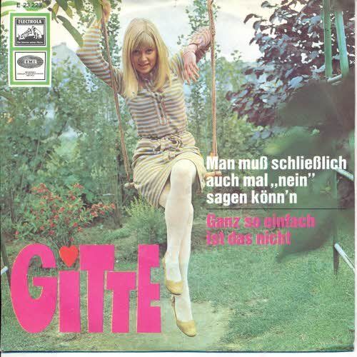 Gitte - Man muss schliesslich auch mal "nein" sagen... (7") (Gebraucht ...
