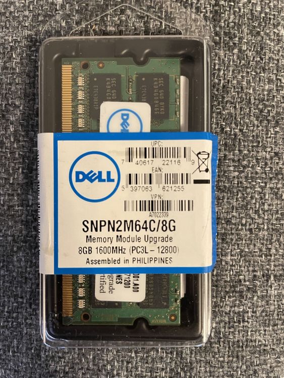 Dell Laptop Memory 8GB (Gebraucht) in Zürich für CHF 5 – mit Lieferung ...
