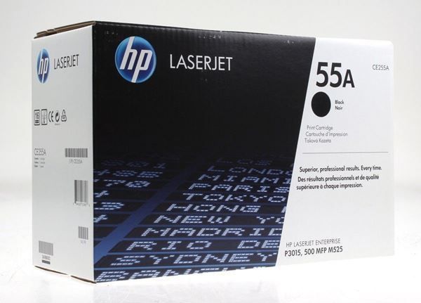 Original HP LaserJet P3015, M521, M525 Toner, CE255A / 55A (Neu und ...