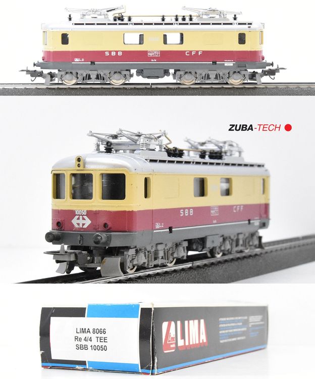 Lima 8066 E-Lok Re 4/4 I SBB TEE H0 GS Analog mit OVP | Kaufen auf Ricardo