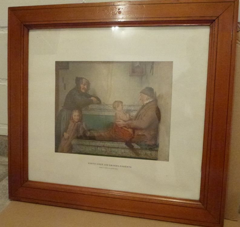 Alber Anker Besuch bei den Grosseltern | Kaufen auf Ricardo