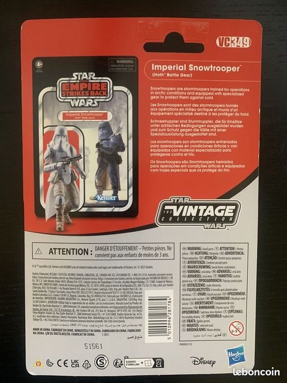 Star Wars Vintage collection VC349 - Imperial Snowtrooper (Neuf (Voir ...