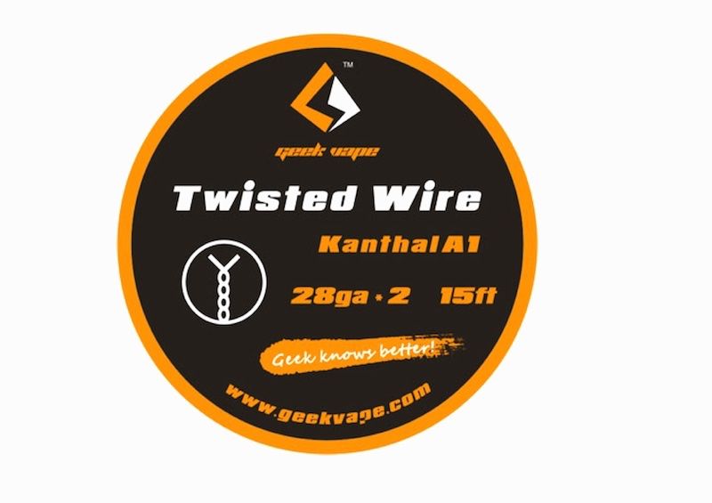 GeekVape twisted DIY Kanthal Draht 5m inkl Versand gratis (Neu und ...
