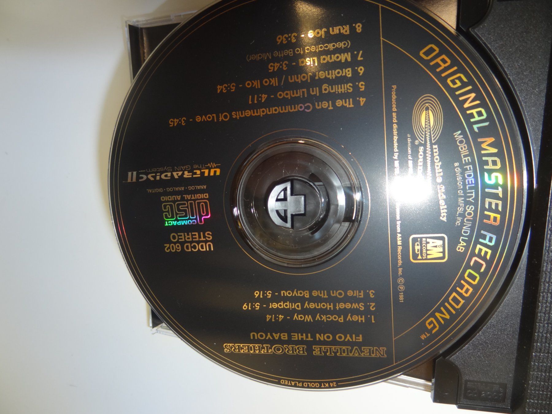 Neville Brothers Fiyo On The Bayou CD UDCD 602 mfsl (Gebraucht) in ...
