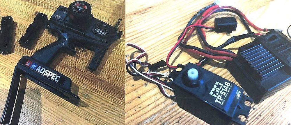 Tamiya RC ADSPEC+Tamiya CPR UNIT P-100F+Tamiya TP-S148 (Difettoso) a ...