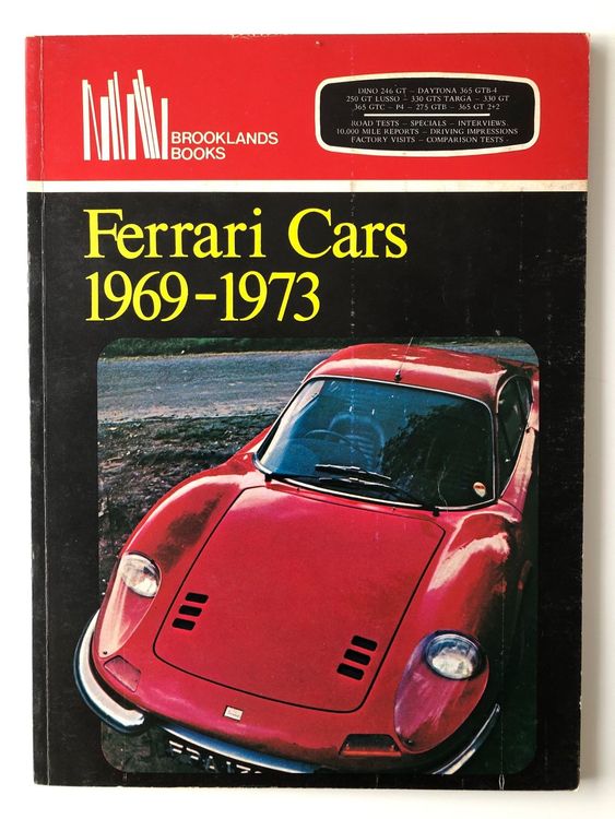 Ferrari Cars 1969-1973 - Brookland Books (Gebraucht) in Bassersdorf für ...