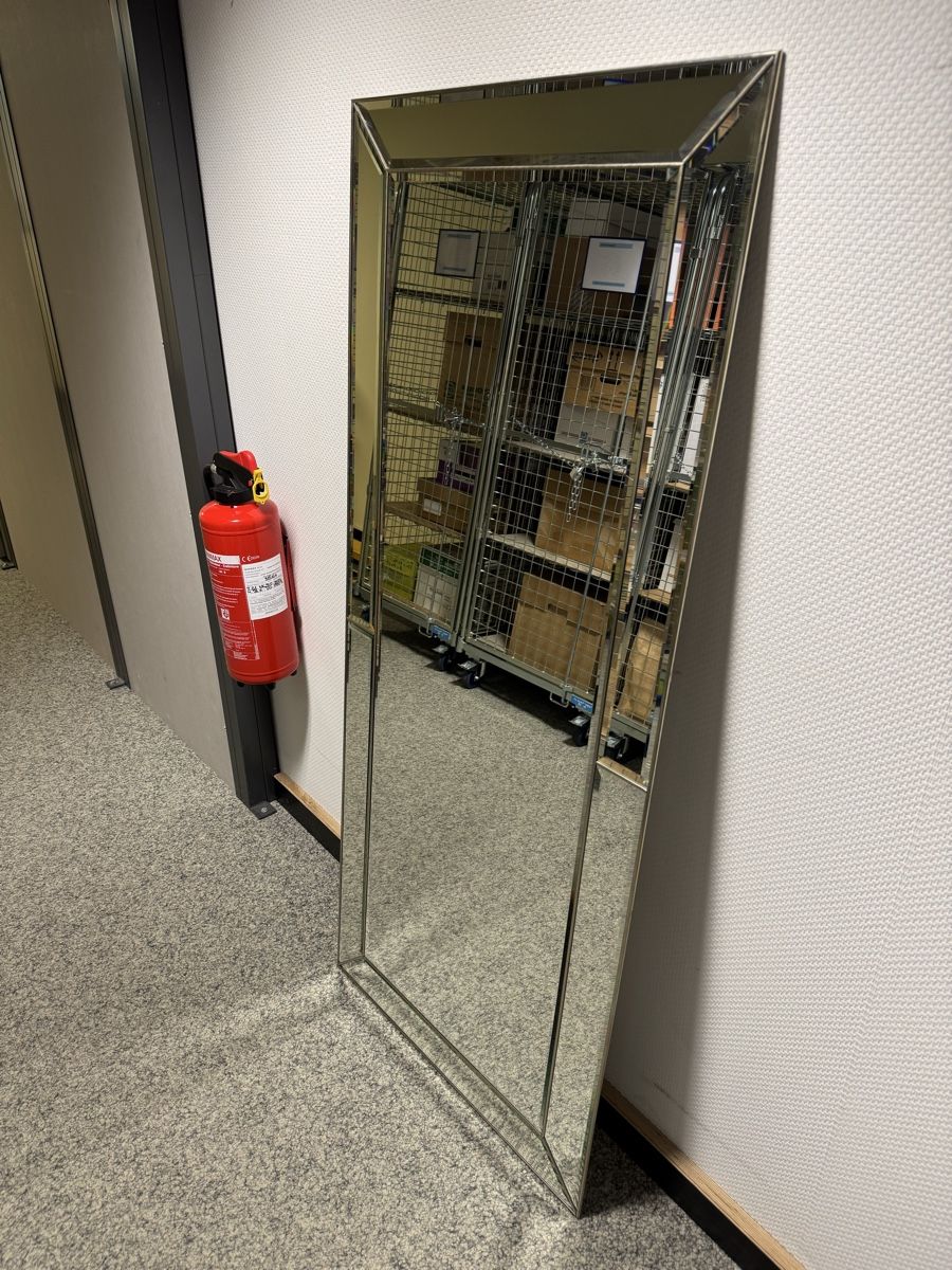 Grosser Spiegel Alpaca 70x160 BMB Italy 🇮🇹 Facettenschliff (Neu (gemäss ...