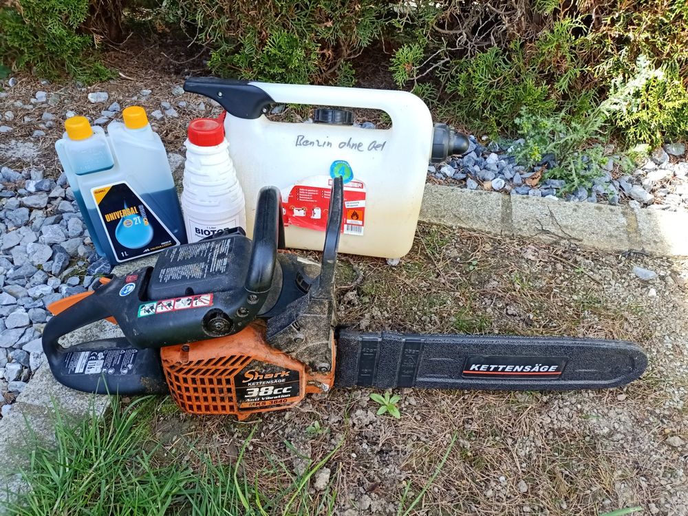 Kettensäge Shark 38cc Benzin | Kaufen auf Ricardo