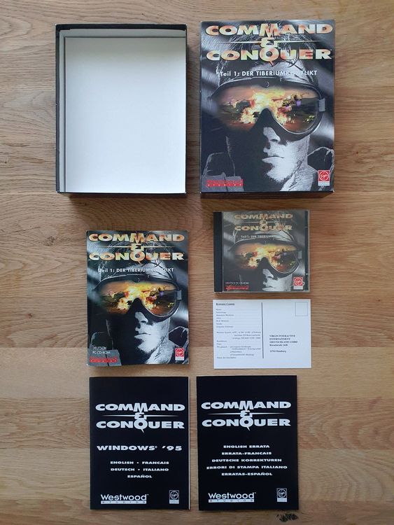 PC Game Command & Conquer Teil 1 (1995) Big Box (Gebraucht) in ...
