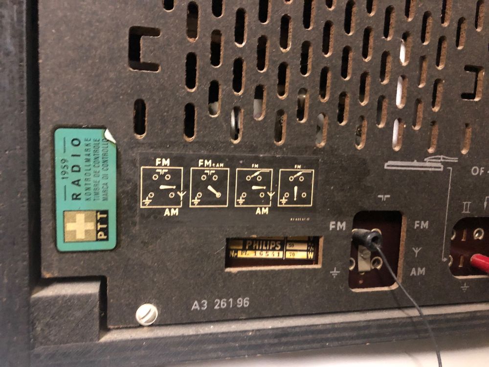 Philips Stereo Phono funktionstüchtig vintage DI Ampli Radio (Gebraucht) in Sirnach für CHF 55 ...