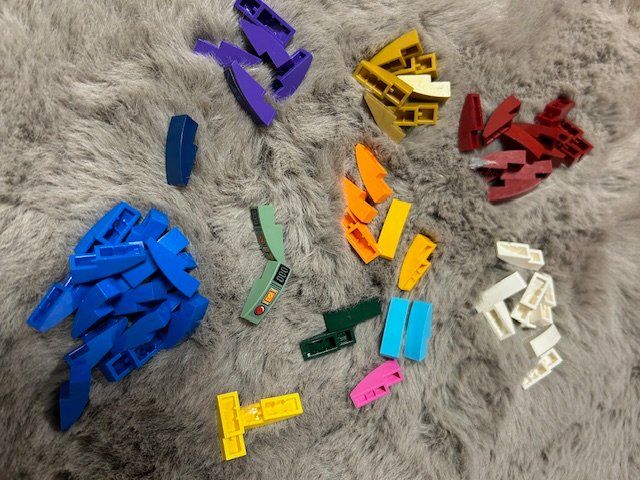 LEGO 60x Dachstein 3x1 mit Bogen (50950) (Gebraucht) in Müntschemier ...