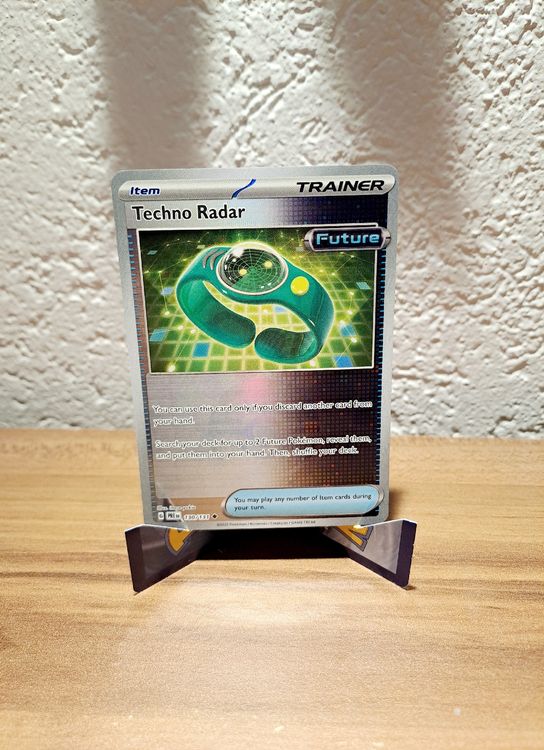 Techno Radar Pokeball Reverse 130/131 Prismatic Evolutions (Neu (gemäss ...