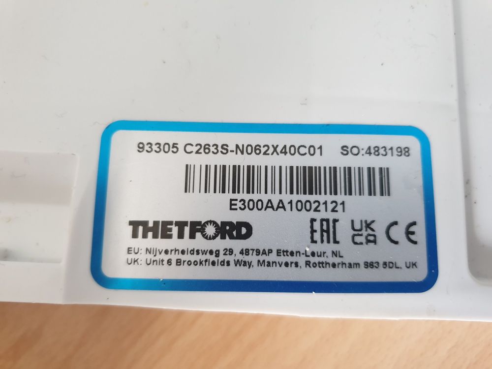 Thetford C263 Kunststoff wc Kassettentoilette, Wohnmobil | Kaufen auf Ricardo